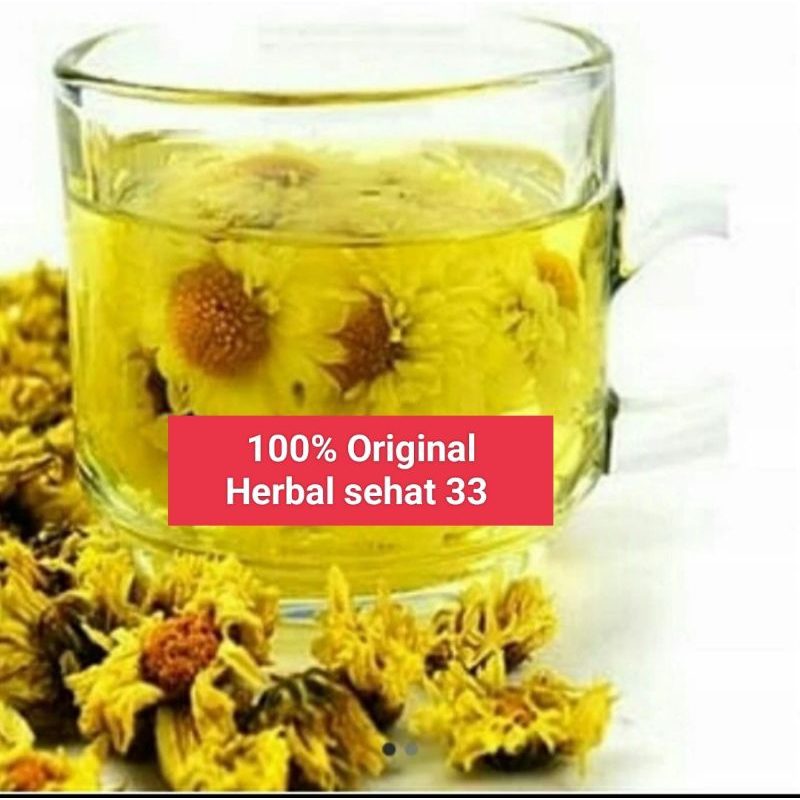 Jual teh bunga krisan chysanthemum tea premium 100gr original | Shopee ...