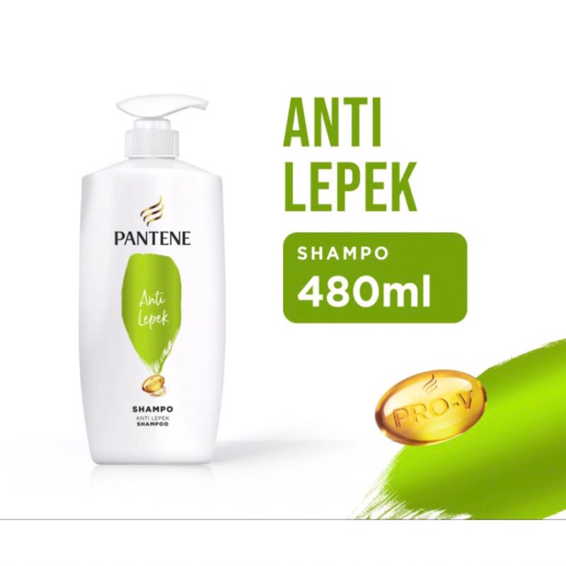 Jual Pantene Shampoo Anti Lepek 480ml | Shopee Indonesia