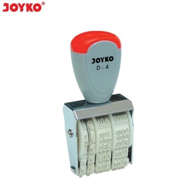Jual Date Stamp/Stempel/Stampel Tanggal Hari Bulan Tahun Joyko D-4/D4/D ...