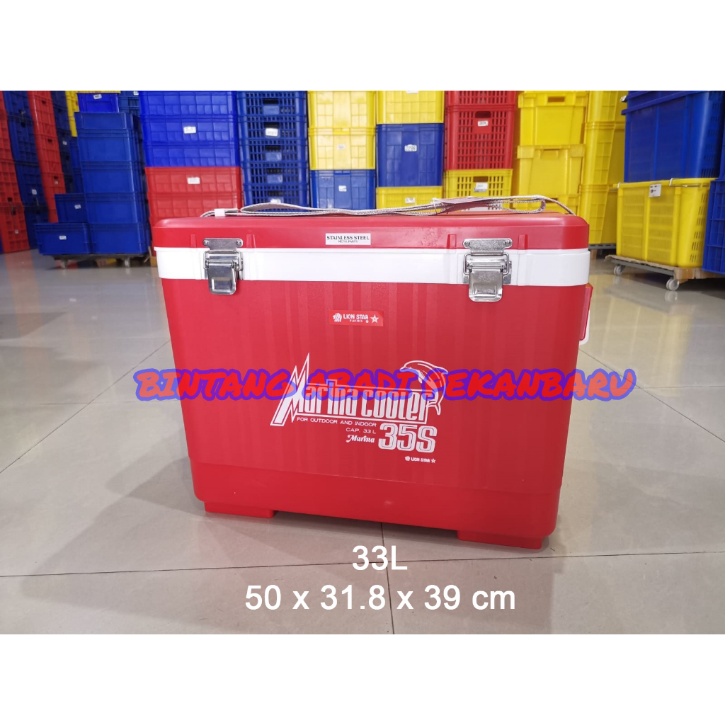 Jual Cooler Box Marina 35S Ice Box Es Lion Star 33 Liter | Shopee Indonesia