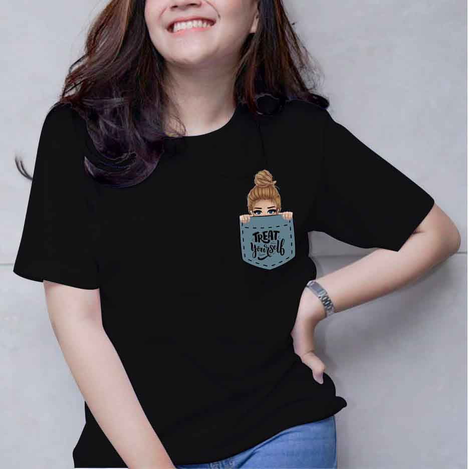 Jual Atasan Wanita Elegan Jumbo Size S/M/L/XL/XXL/XXXL Baju Kaos Distro Wanita Terbaru T shirt ...