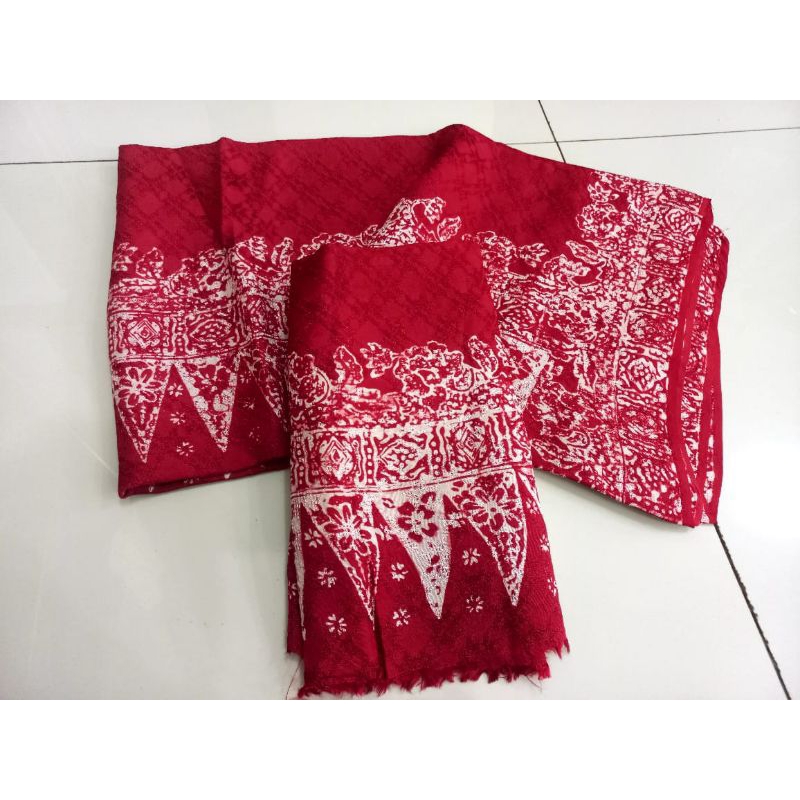 Jual KAIN BATIK VISCOSE CIREBON TRUSMI BATIK FARIZA FISKOS VISKOS CAP ...