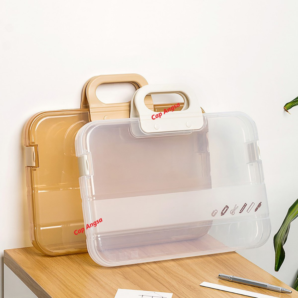 Jual MAP FOLDER TRANSPARAN TRAVEL DOCUMENT BAG FILE STORAGE ORGANIZER ...