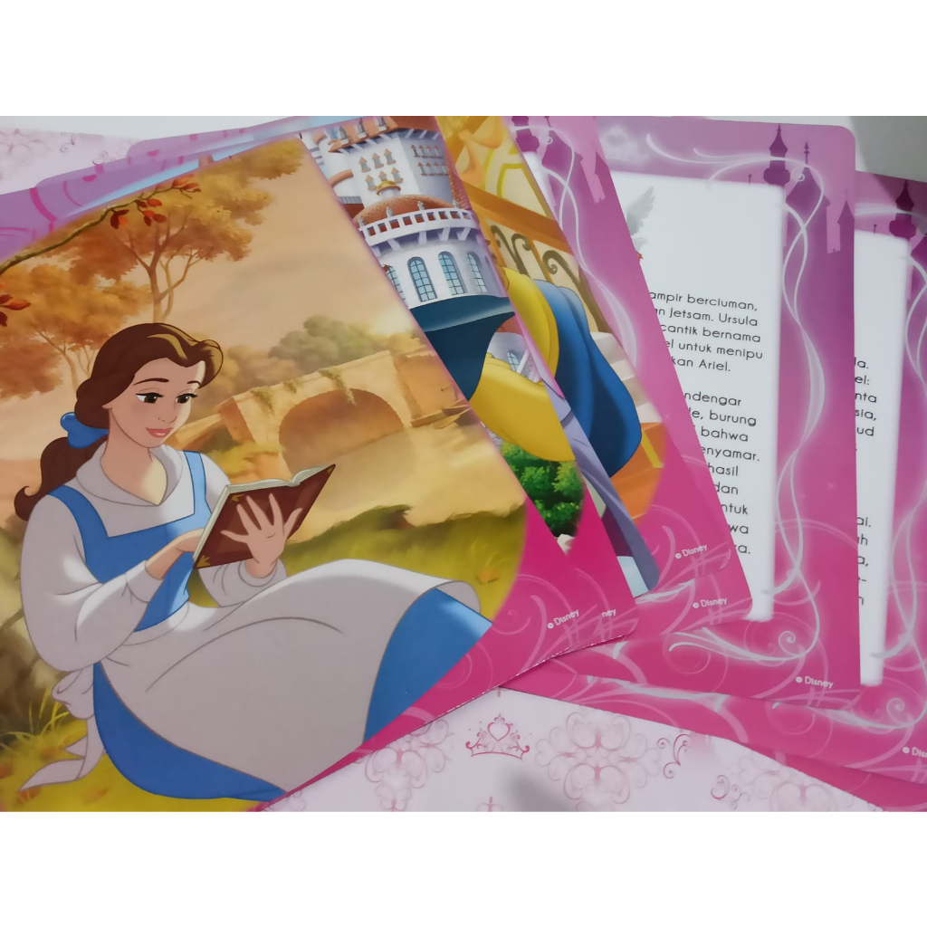 Jual Disney Princess Kartu Pengantar Tidur Dreams Start Young | Shopee ...