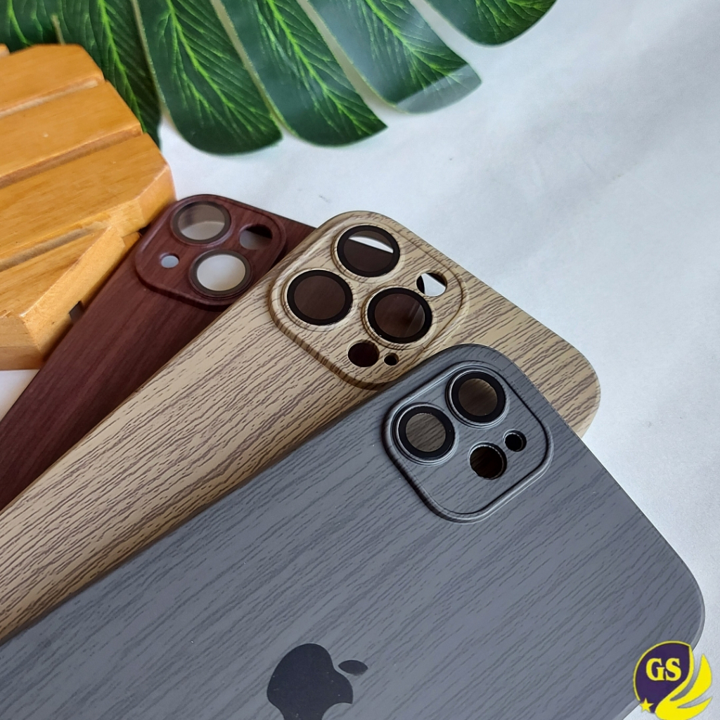 Jual NEW!!! OAK WOOD CASE WITH LENS PROTECTOR FOR IPHONE 7 8 PLUS SE ...