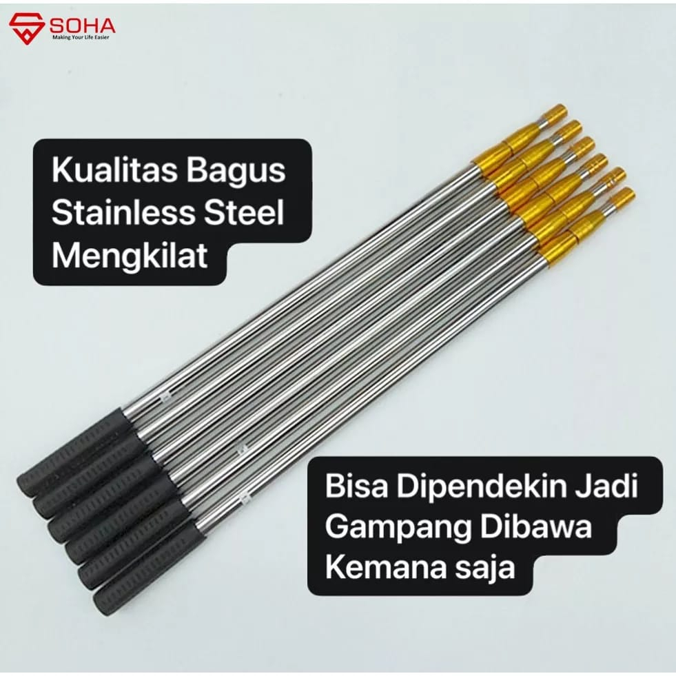 Jual Tongkat Panjang Untuk Metik Buah metal fruit picker / Alat Petik ...