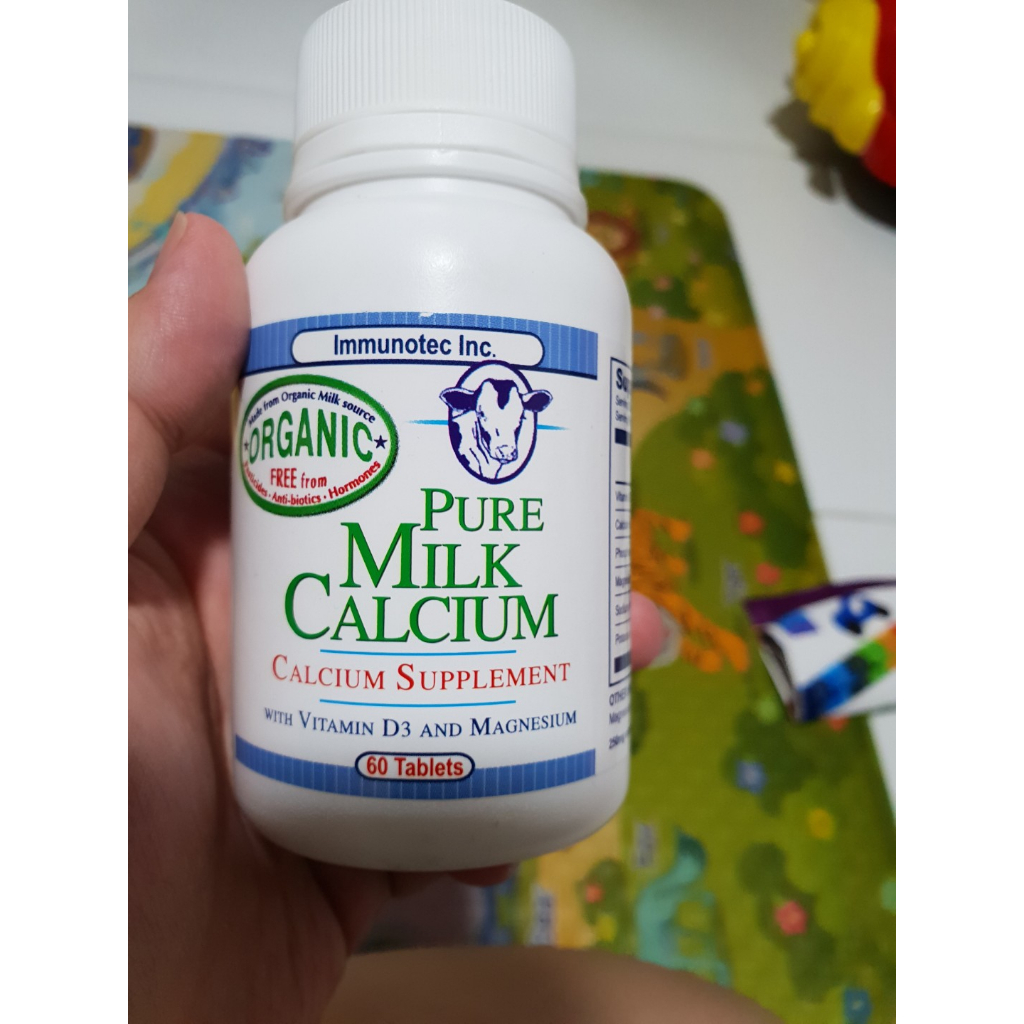 Jual Immunotec Organic Pure Milk Calcium Supplement 60s | Shopee Indonesia