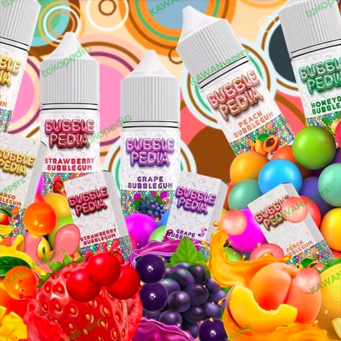 Jual LIQUID 30 ML BUBBLE PEDIA | Shopee Indonesia