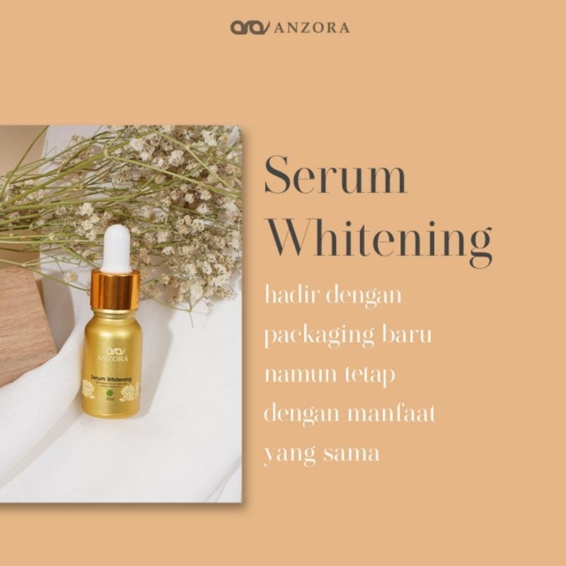 Jual serum glow anzora / serum acne dark spot anzora / serum renewal ...