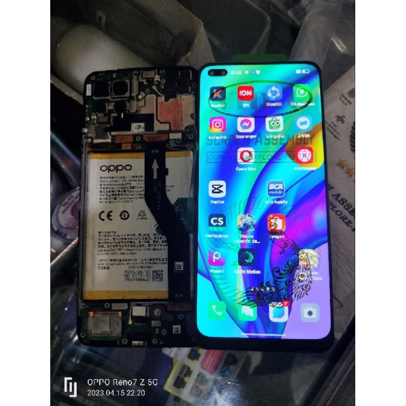 Jual LCD OPPO RENO4/LCD RENO 4/cph2113/LCD RENO 4F/LCD RENO4F/cph2209 ...