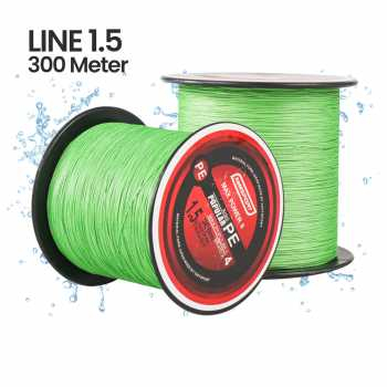 Jual Senar Pancing PE 300m X4 Super Kuat Benang Mancing Tali Memancing ...