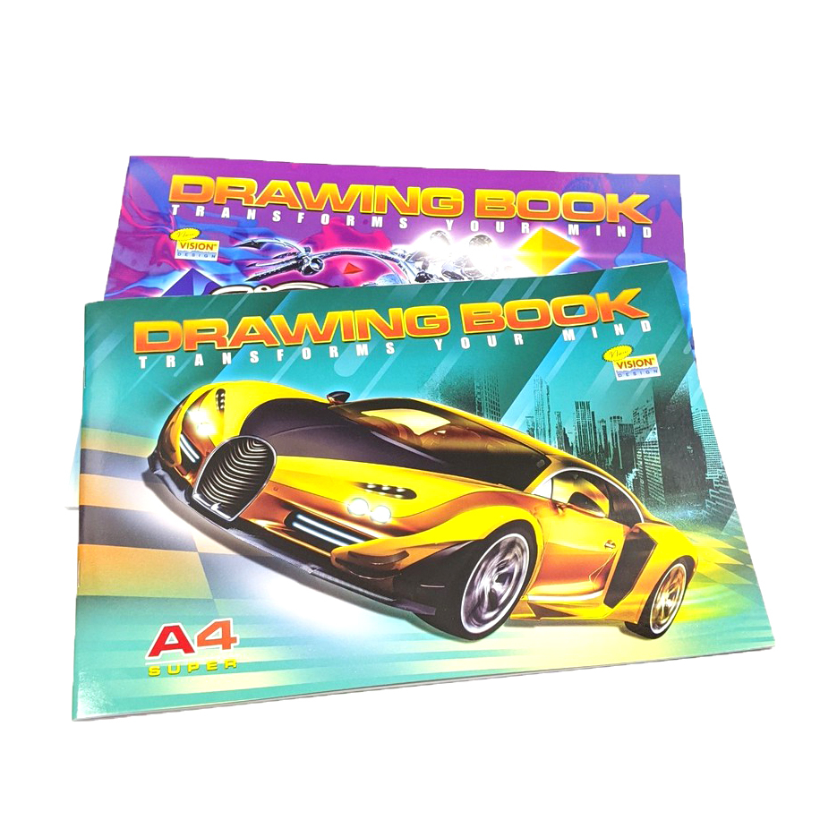 Jual Buku Gambar Vision A4 Isi 10 Lembar / Drawing Book Karakter ...