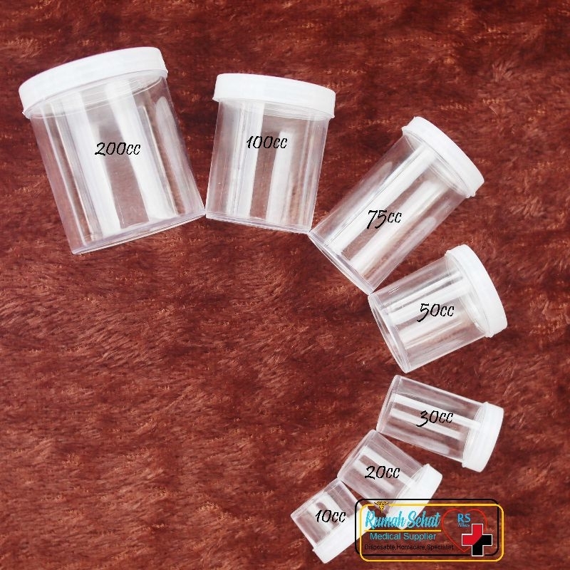 Jual Pot Urine Plastik Pot Test Pot Obat Pot Saleb Pot Lab | Shopee ...