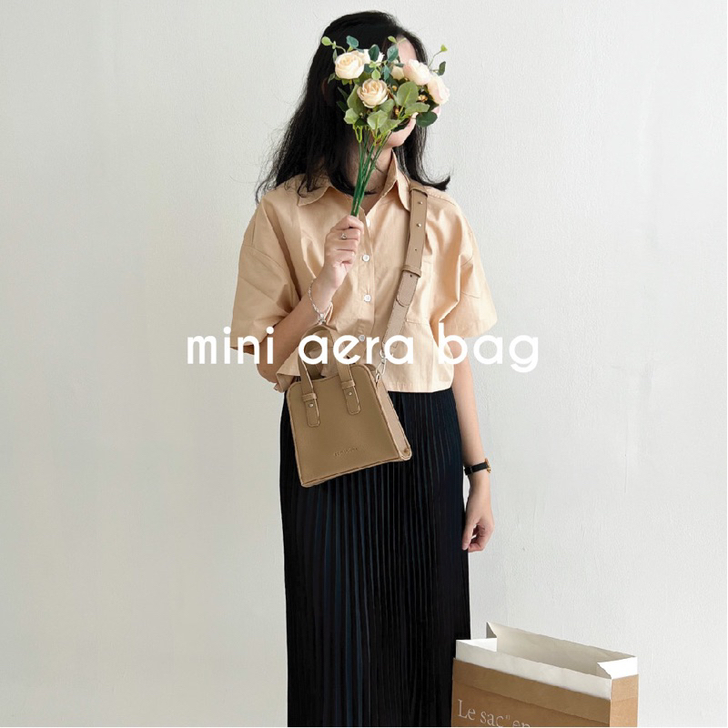 Jual MINI AERA BAG 미니 애라 - Korean minimalist bag by aegi.studios ...