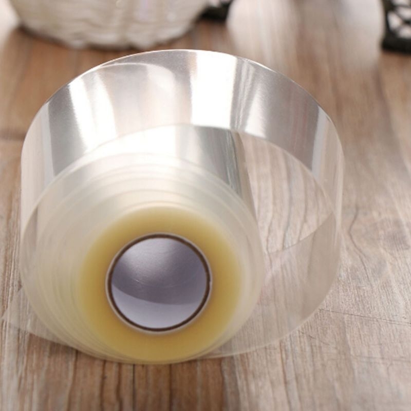 Jual 10cm x 50meter Plastik roll opp (BUKAN MIKA) pinggiran cake tipis ...