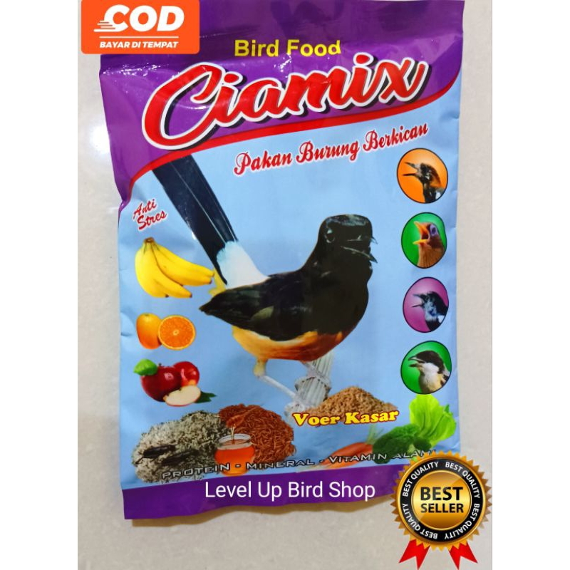Jual VOER BURUNG CIAMIX KASAR PAKAN BURUNG MURAI CUCAK IJO POCI ANIS ...