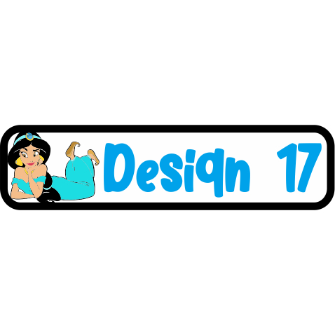 Jual STIKER LABEL NAMA CUSTOM KARAKTER kertas A5 | Shopee Indonesia