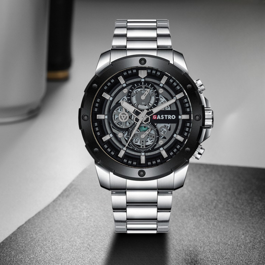 Jual Jam Tangan Pria Gastro Sport 1598 Chrono Variasi Tgl Aktif ...
