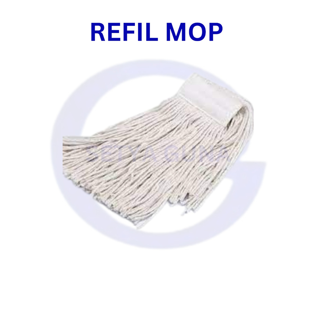 Jual Refill Kain Mop Biru/Kain pel | Shopee Indonesia