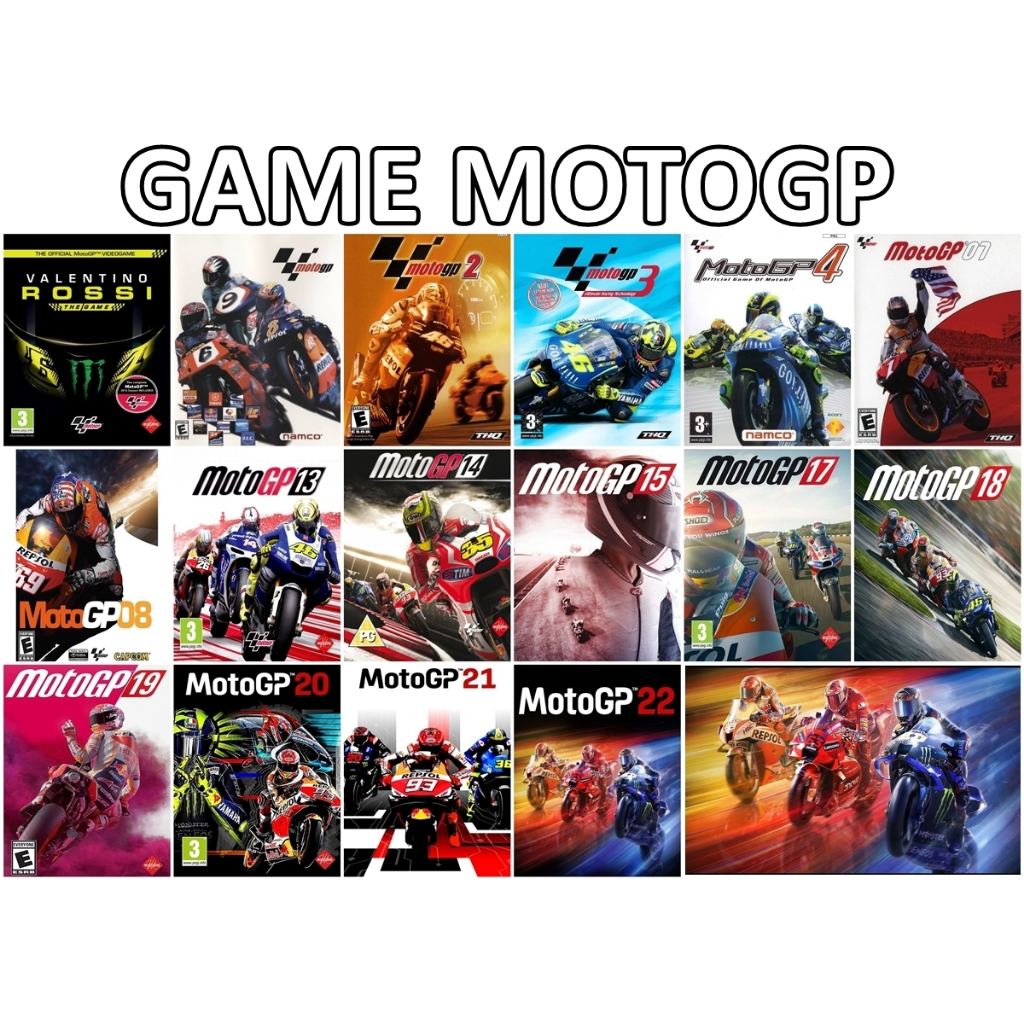 Jual MotoGP Moto GP Game untuk Komputer PC Laptop KOLEKSI LENGKAP ...