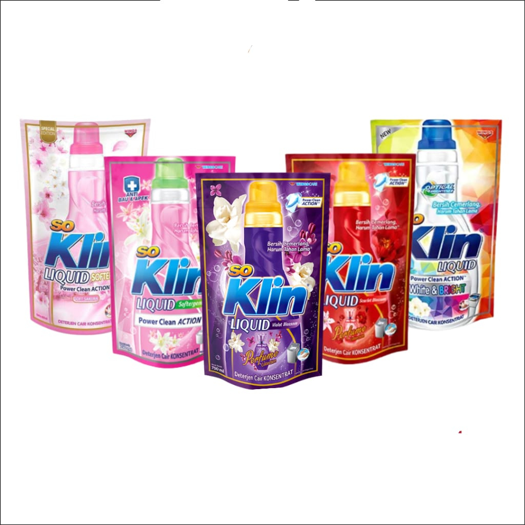 Jual ARJUNA SOKLIN DETERGENT BUBUK / SOKLIN LIQUID DETERGENT POUCH ...