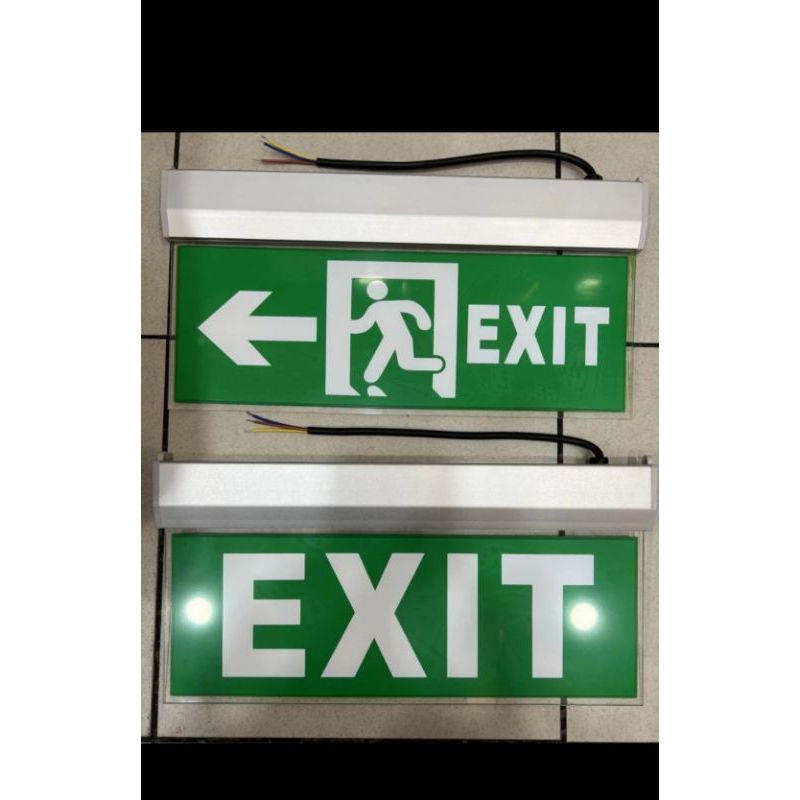 Jual lampu exit arcylic / kaca led darurat lampu exit led emergency ... Jual lampu exit arcylic / kaca led darurat lampu exit led emergency ...