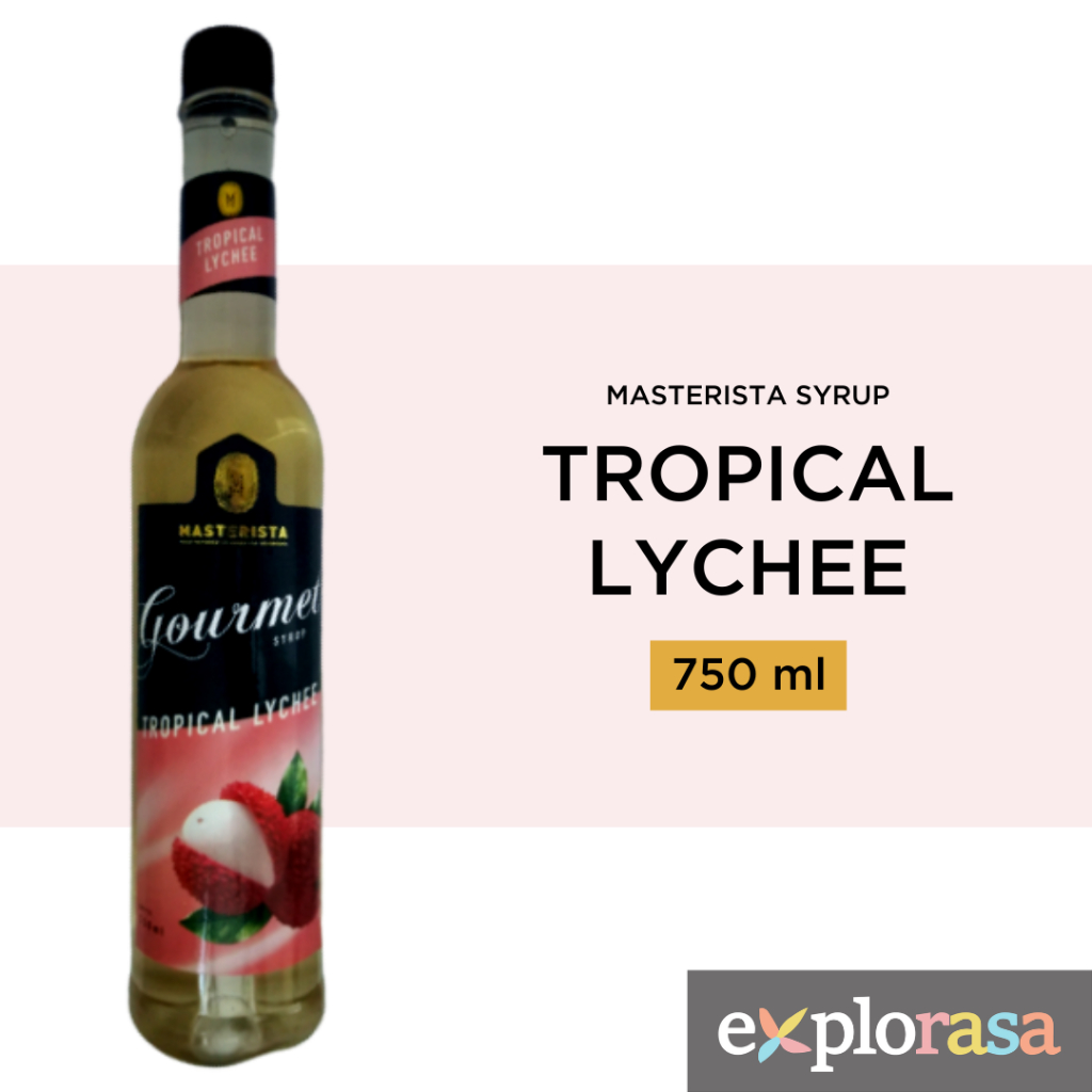 Jual Sirup/Syrup/Sirop Minuman Masterista - Tropical Lychee (Leci ...