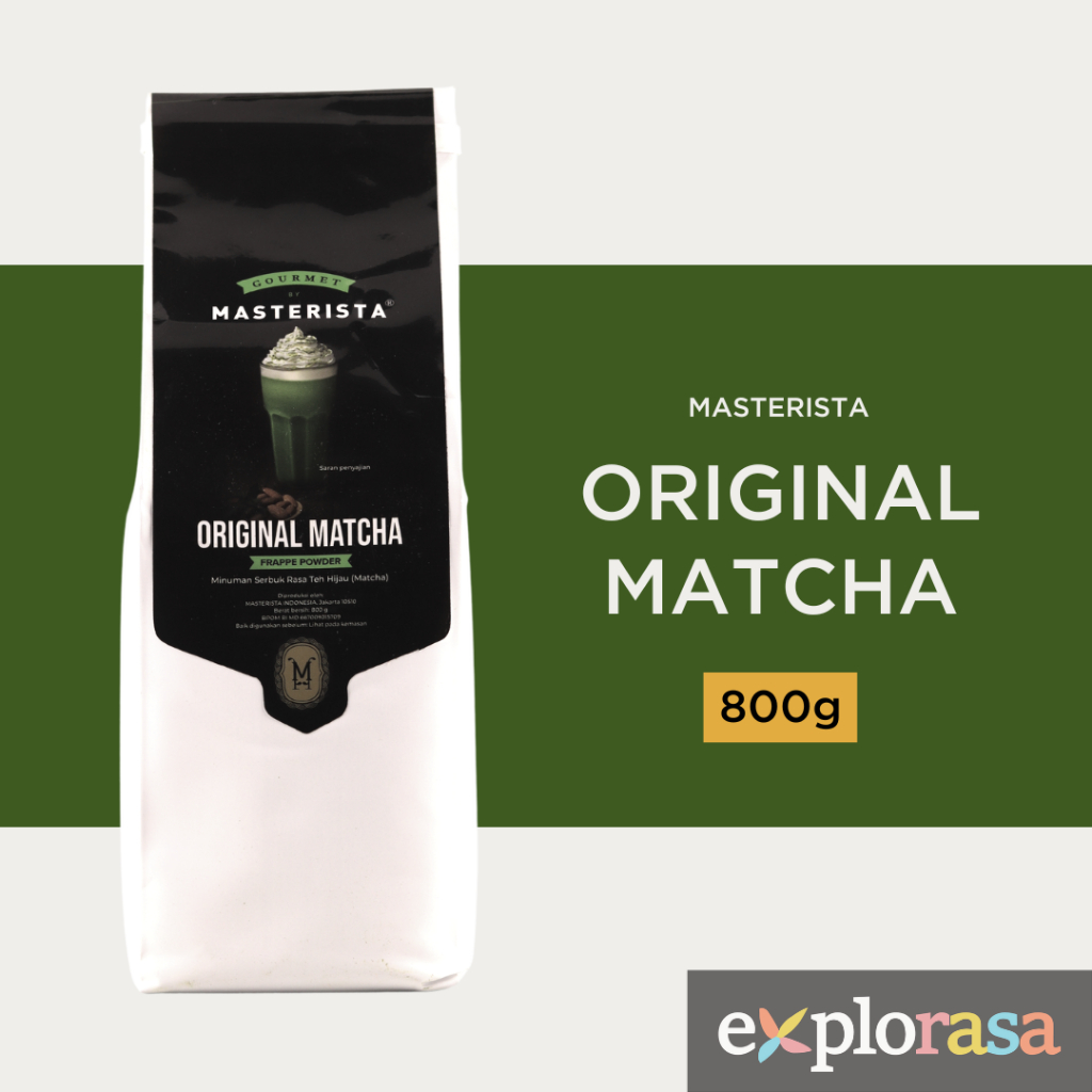Jual Bubuk Minuman Masterista - Original Matcha 800gr | Shopee Indonesia