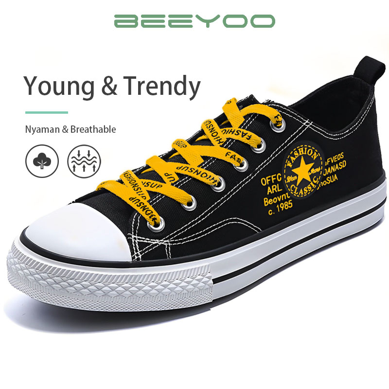 Jual Beeyoo Sepatu Olahraga Wanita Kekinian Model Sepatu Sekolah Korean ...