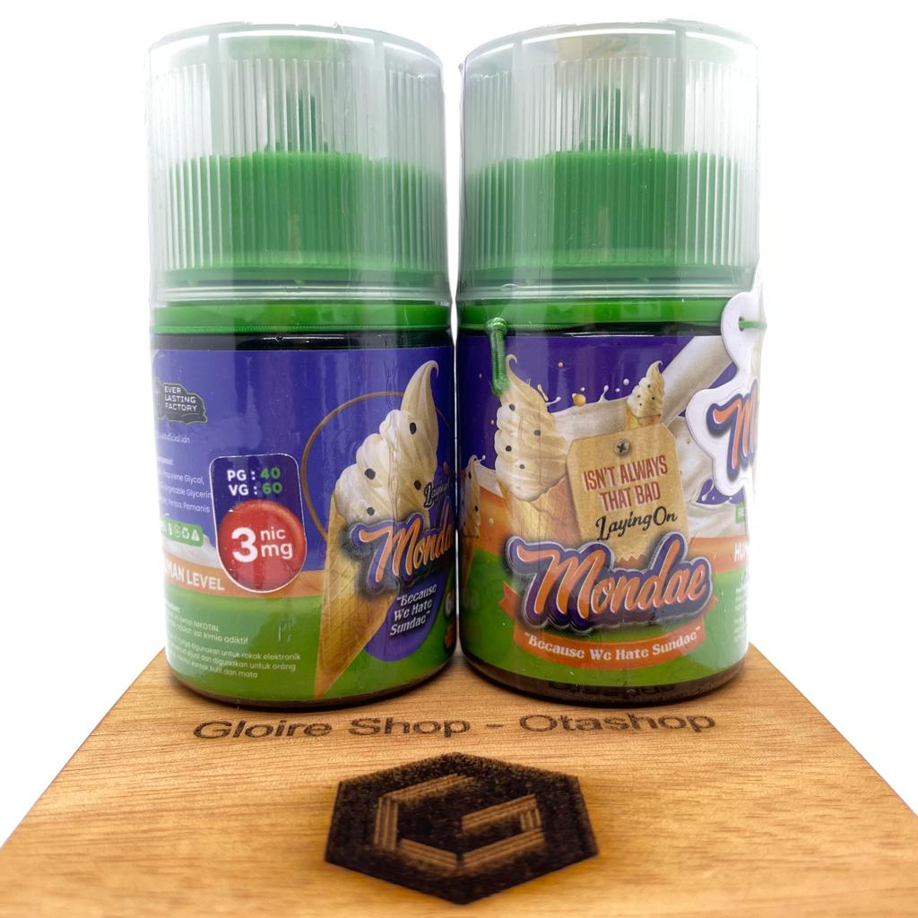 Jual Liquid Mondae Raisin 60ml by Elf Factory Sundae Ice Cream Freebase ...