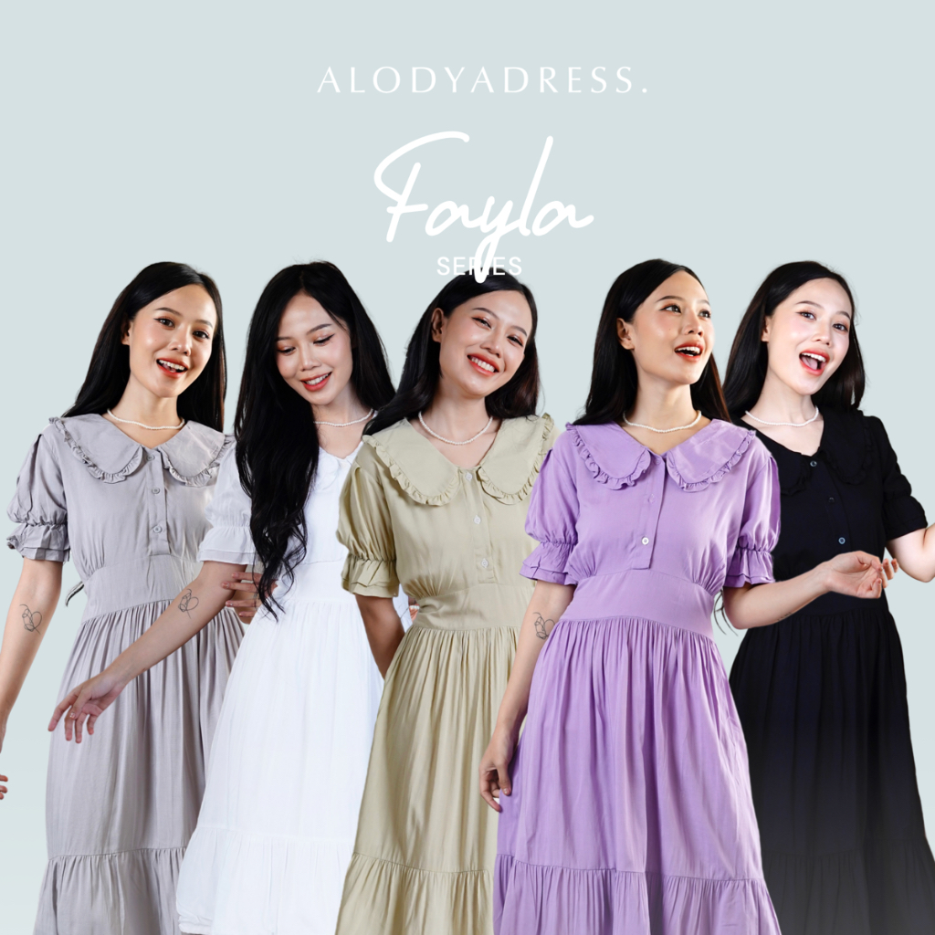 Jual FAYLA SERIES (Dress Korea/Babydoll Dress) PREMIUM QUALITY | Shopee ...