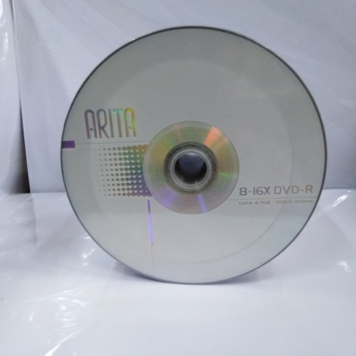 Jual Arita DVD-R 16X WHITE DVD Kosong / Disc Blank [ ECERAN ] for ...