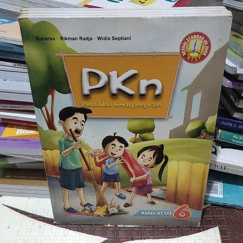 Jual original buku PKN pendidikan kewarganegaraan kelas 6 sd | Shopee ...