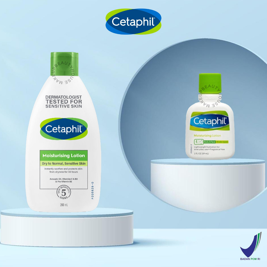 Jual CETAPHIL Moisturizing Lotion 59ml / 200ml | Pelembab Perawatan ...