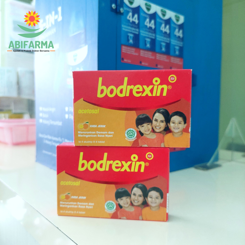 Jual Bodrexin Tablet Box 16 Tablet / Obat Penurun Demam dan Pereda ...