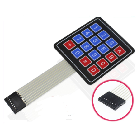 Jual 4X4 MATRIX ARRAY 16 KEY MEMBRANE SWITCH KEYPAD | Shopee Indonesia