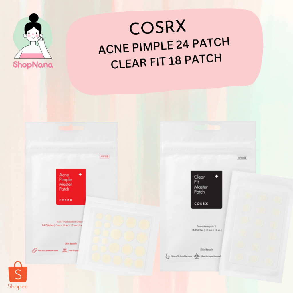 Jual COSRX Acne Master Pimple Patch & Clear fit Master Patch | Shopee ...