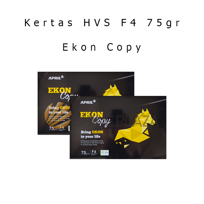 Jual Kertas HVS F4 75gr Ekon Copy - Kertas Fotocopy Putih Folio 70gr ...