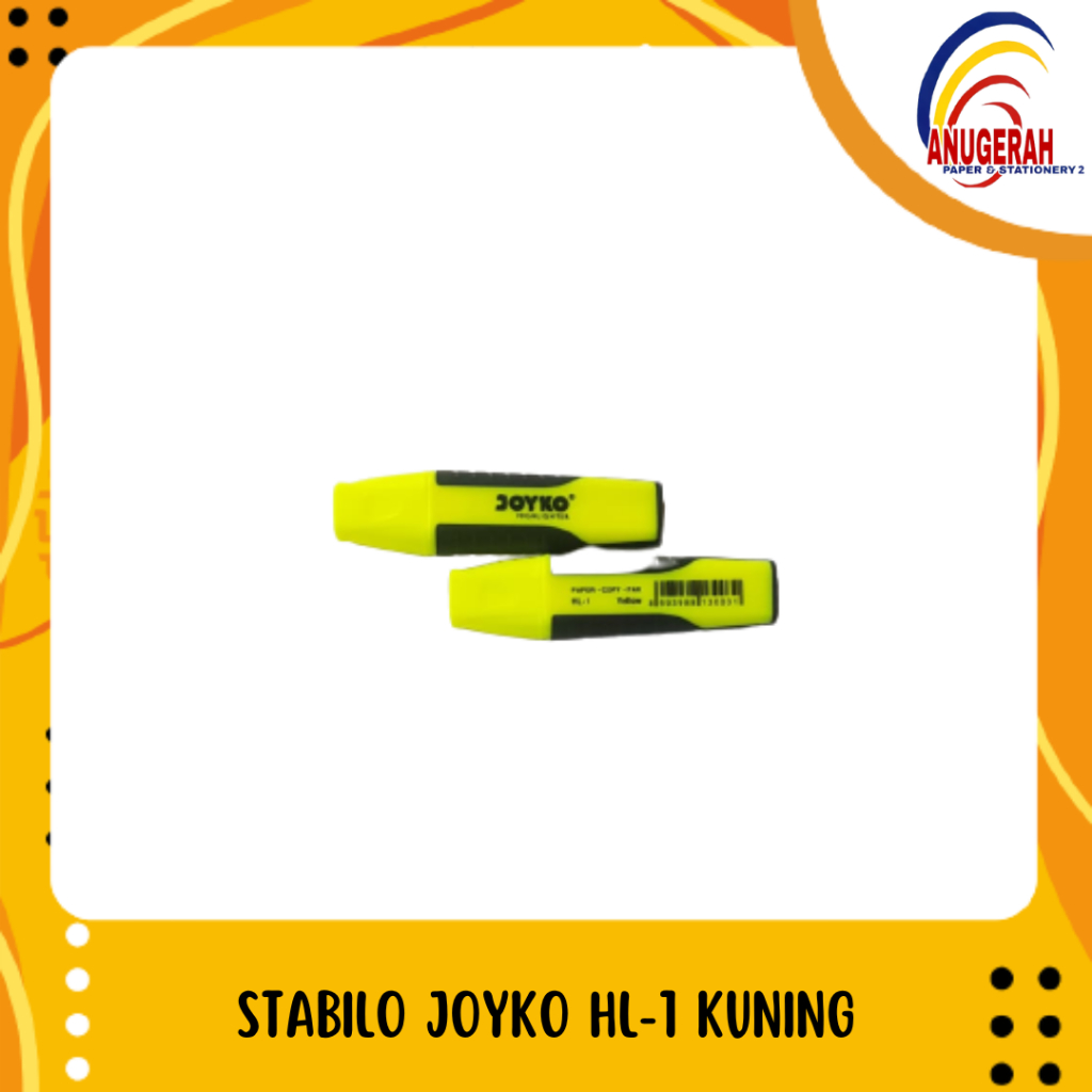 Jual STABILO JOYKO HL-1 KUNING (PCS) | Shopee Indonesia