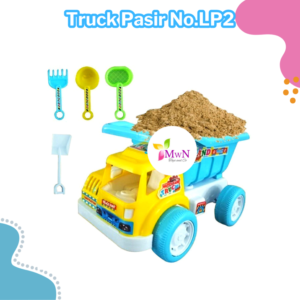 Jual mwn.toys Mainan Mobil Truck Pasir No.LP2 - Mobil Truck Pasir ...