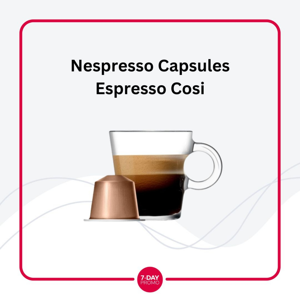 Jual Nespresso Capsules Espresso Cosi Eceran Kapsul Only | Shopee Indonesia