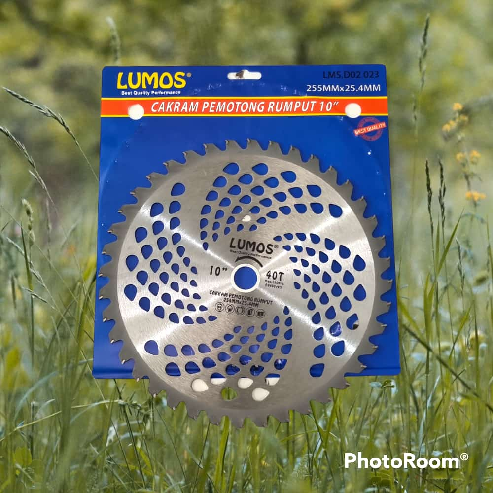 Jual Pisau Bulat 40T Lumos - Mata Pisau Potong Rumput Bulat 10 inch x ...