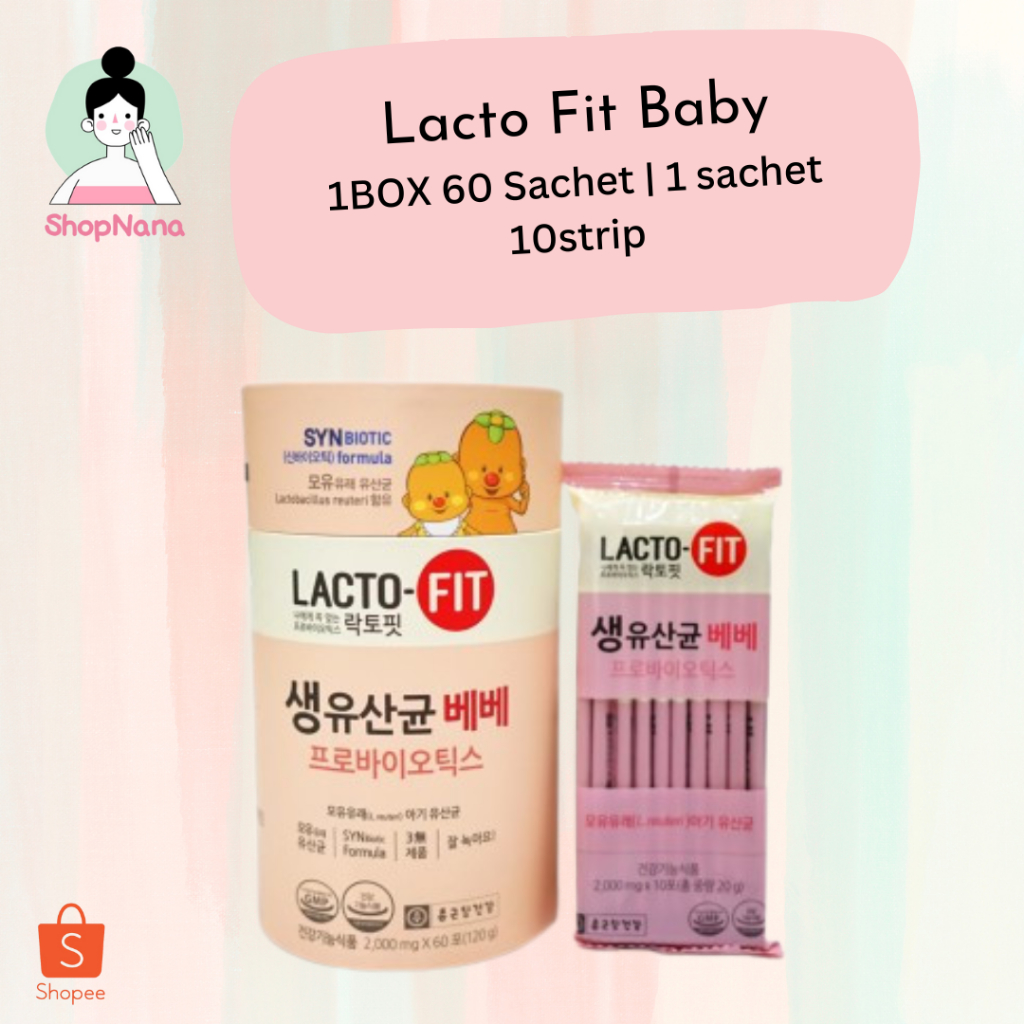 Jual LACTOFIT PROBIOTIC BABY Lacto fit Bebe UNTUK ANAK USIA 1-3TH ...