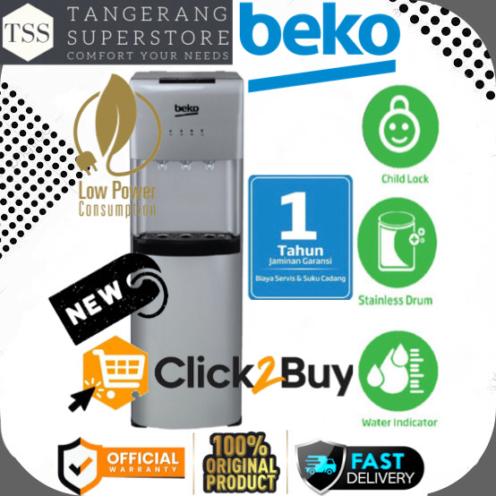 Jual BEKO DISPENSER GALON BAWAH BSS4600TT BSS 4600 TT 4600TT KAPASITAS ...
