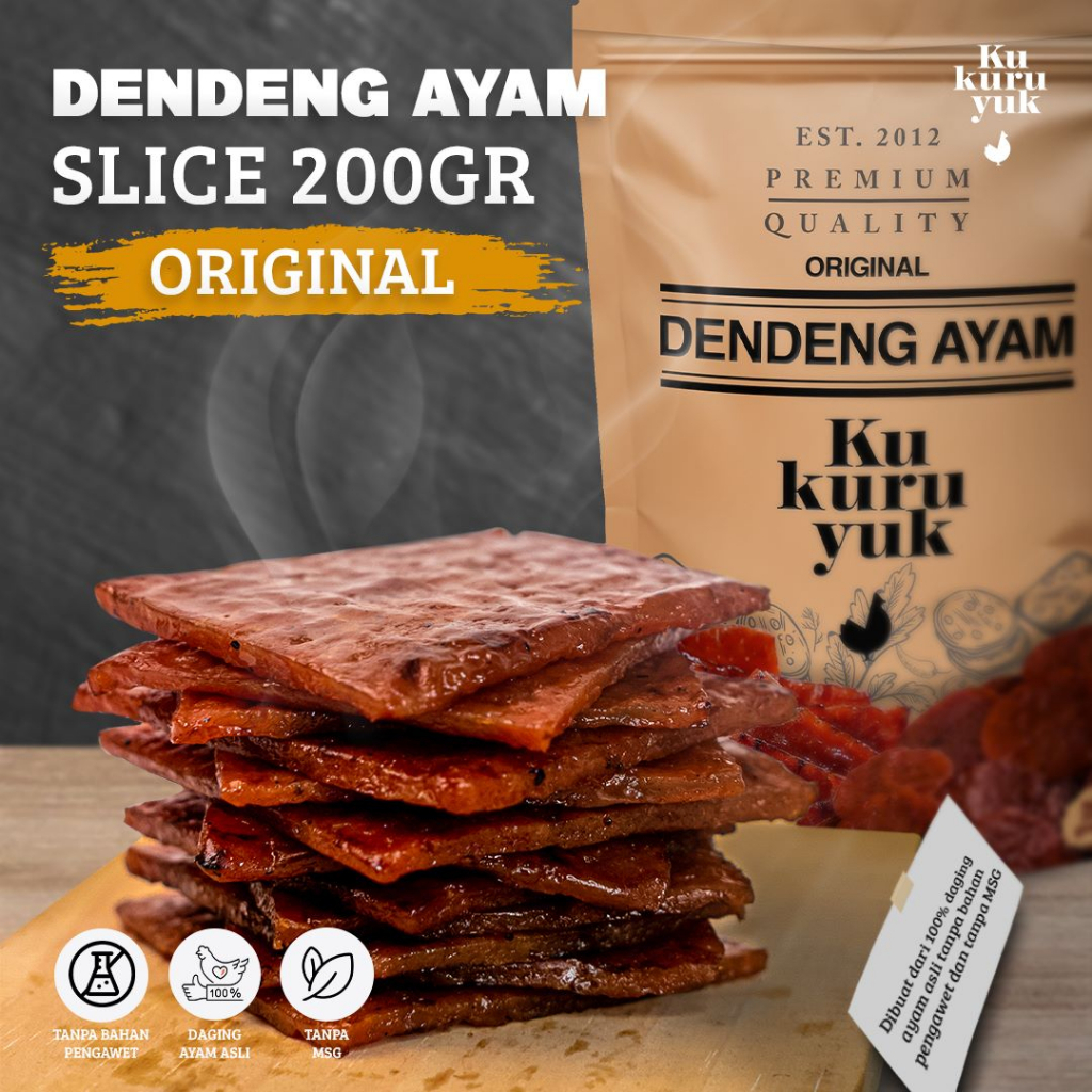 Jual [PREMIUM] Dendeng Kukuruyuk - Dendeng Ayam Kotak 200 gram ...