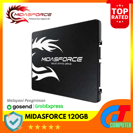 Jual SSD 120 GB MIDAS FORCE SATA III SUPER LIGHTNING | Shopee Indonesia