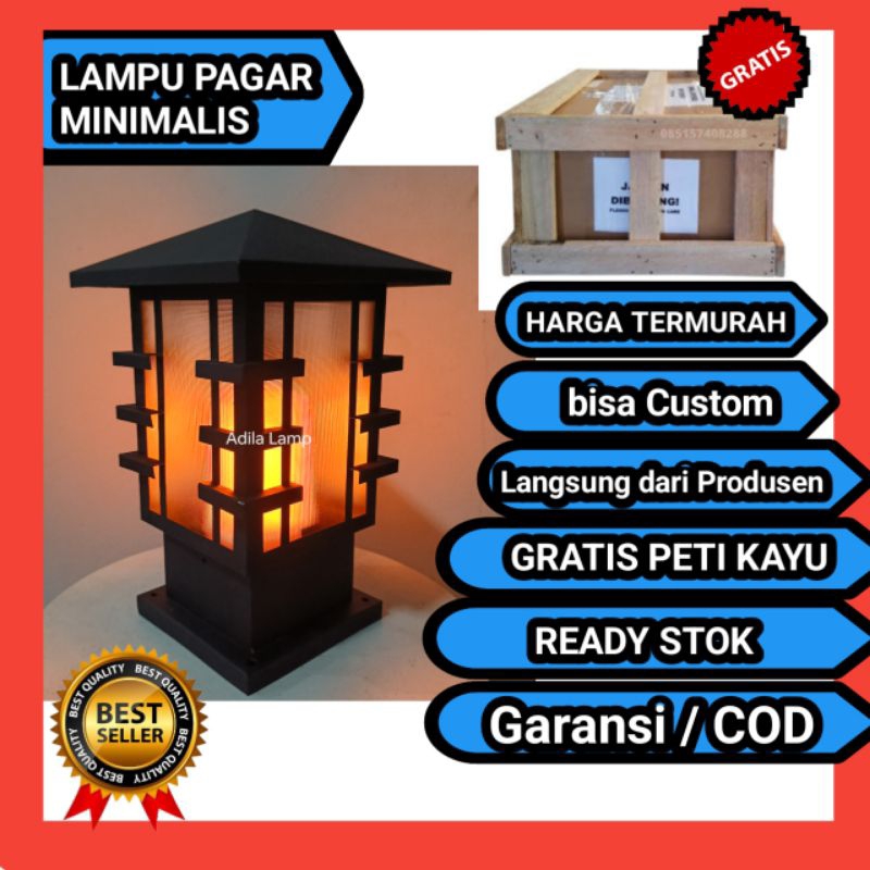 Jual Lampu Hias || lampu pilar || lampu pagar || lampu minimalis ...