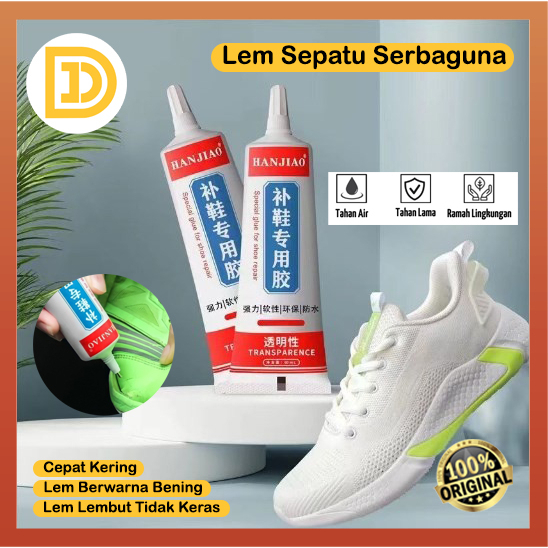 Jual Lem sepatu Super Kuat Perekat Sepatu Dan Sandal Kain Karet Tahan ...