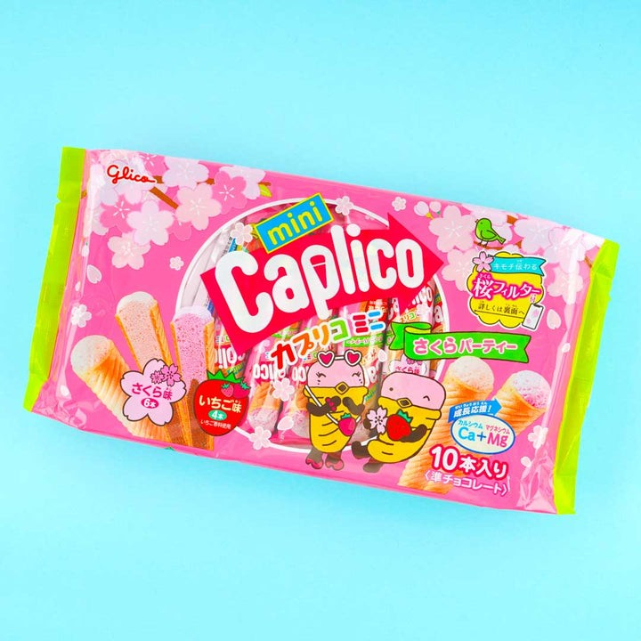Jual *BUY 1 GET 1 EXPD DES 2023* Glico Caplico Sakura Mini Ice Cream ...