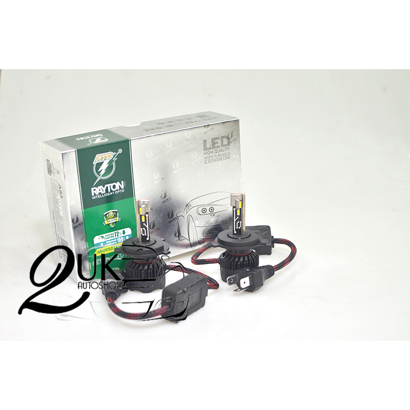 Jual Lampu Utama Mobil LED Headlight Headlamp RAYTON RTD C02 H4 6000k ...